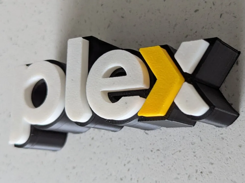 Plex Logo - Free 3D Print Model - MakerWorld