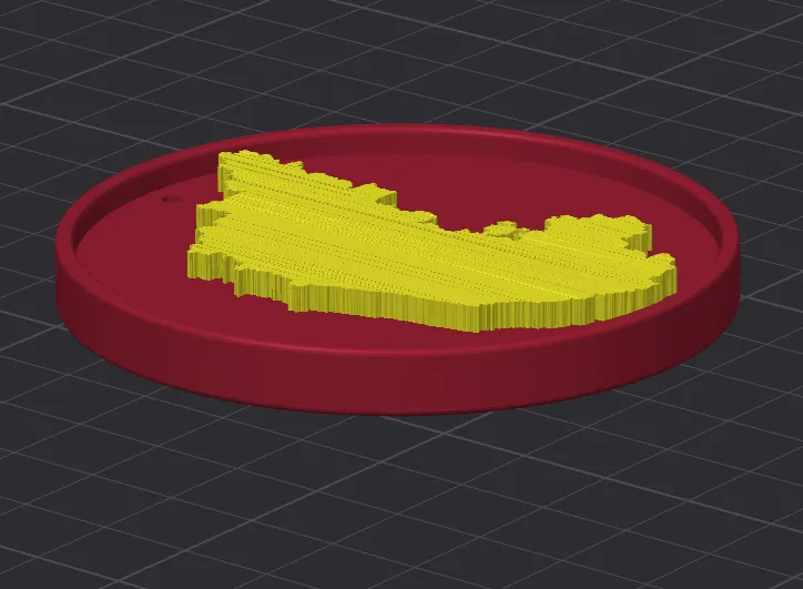 Karnataka Map Keychain - Free 3D Print Model - MakerWorld