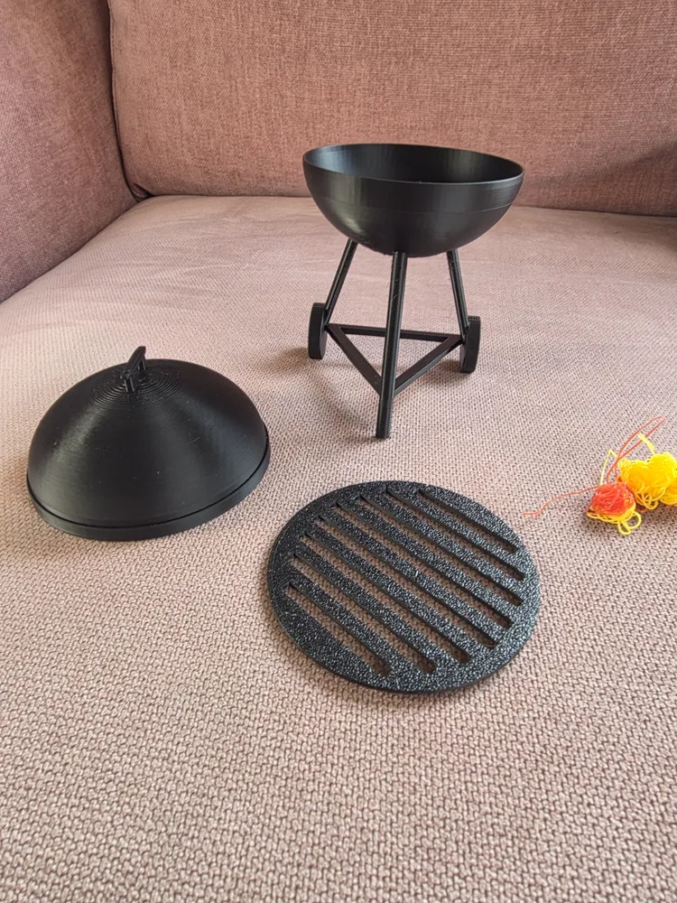 Barbie BBQ Barbeque Grill by Jim_made_this MakerWorld: Download Free 3D ...