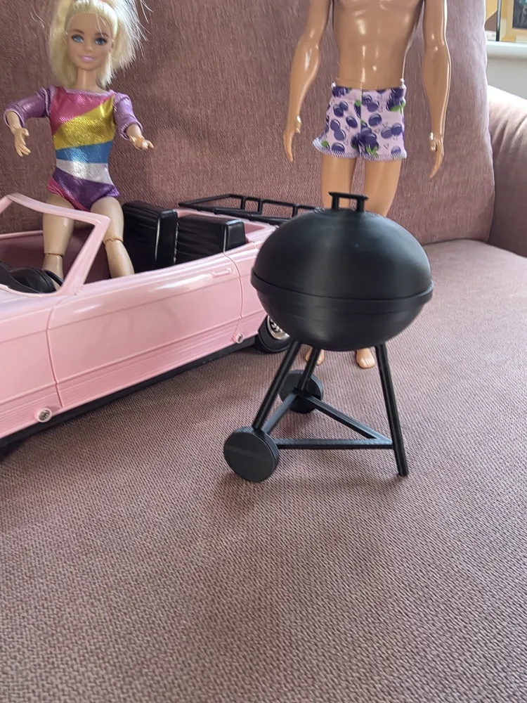 Barbie BBQ Barbeque Grill by Jim_made_this MakerWorld: Download Free 3D ...