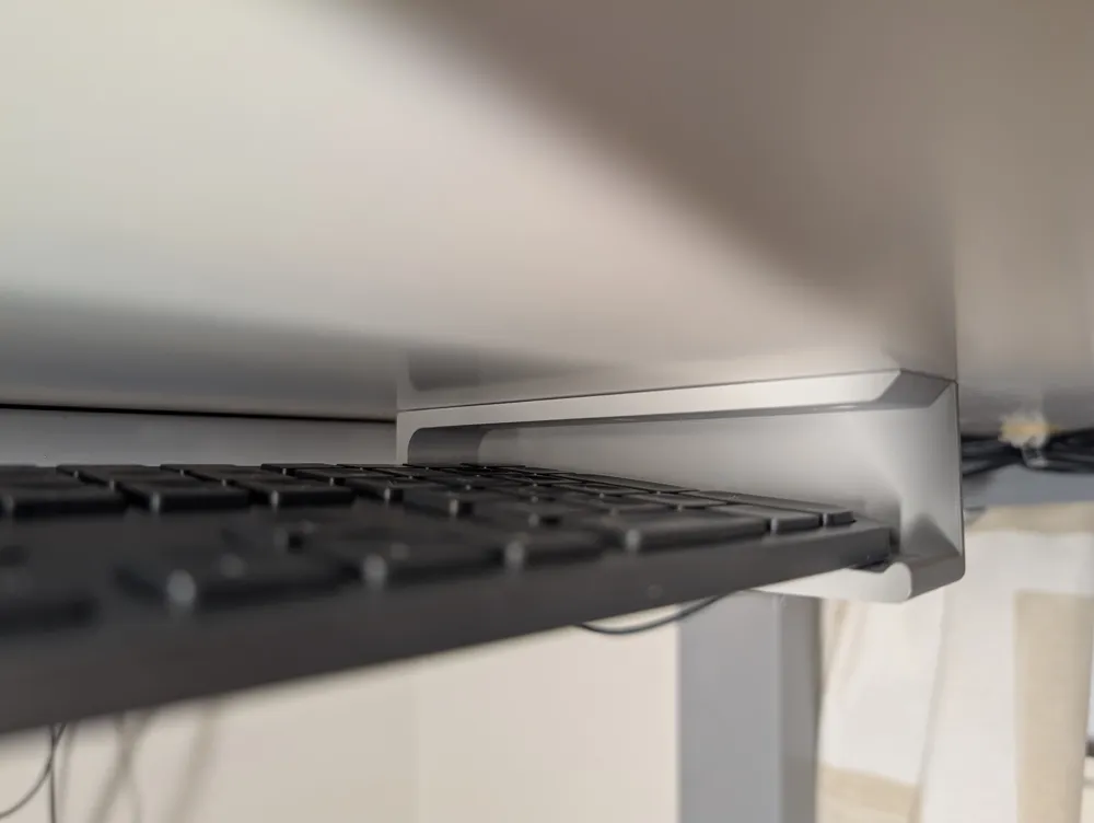 MX Keys under desk mount - Free 3D Print Model - MakerWorld