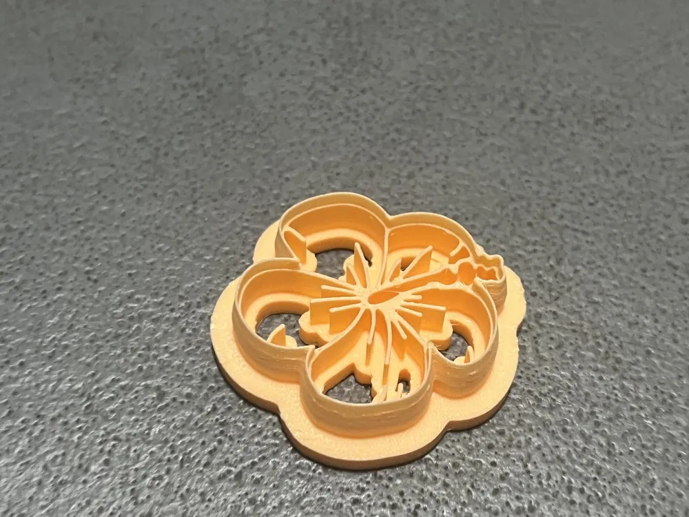 Flower and Petals Polymer Clay Cutters Cookie - Free 3D Print Model ...