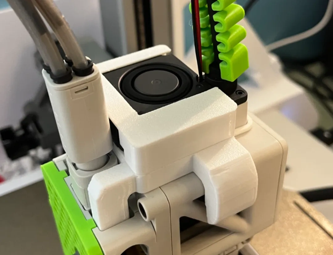 "[Plugin]" Bambu A1 Universal Extruder and Gear Cooling Air Duct Model ...