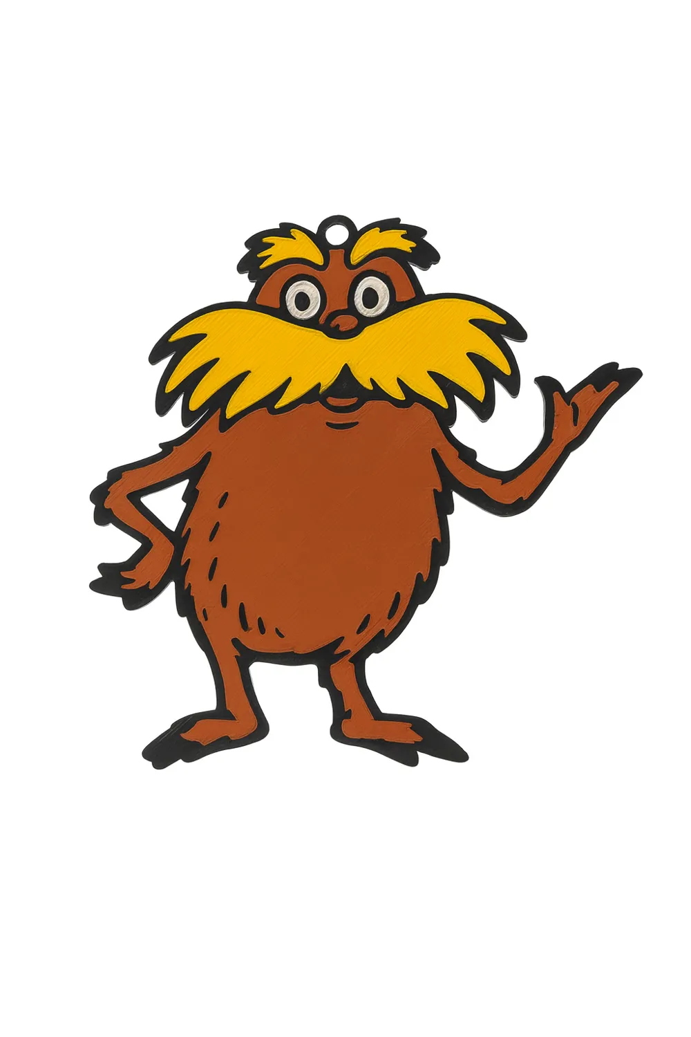 The Lorax - Ornament - Free 3D Print Model - MakerWorld