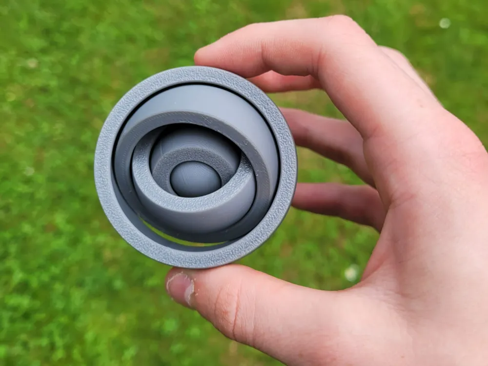 rotating fidget toy - Free 3D Print Model - MakerWorld