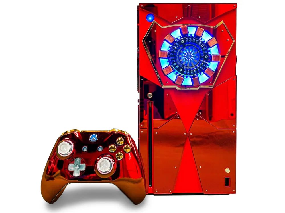 Iron Man Xbox Console XS - Free 3D Print Model - MakerWorld