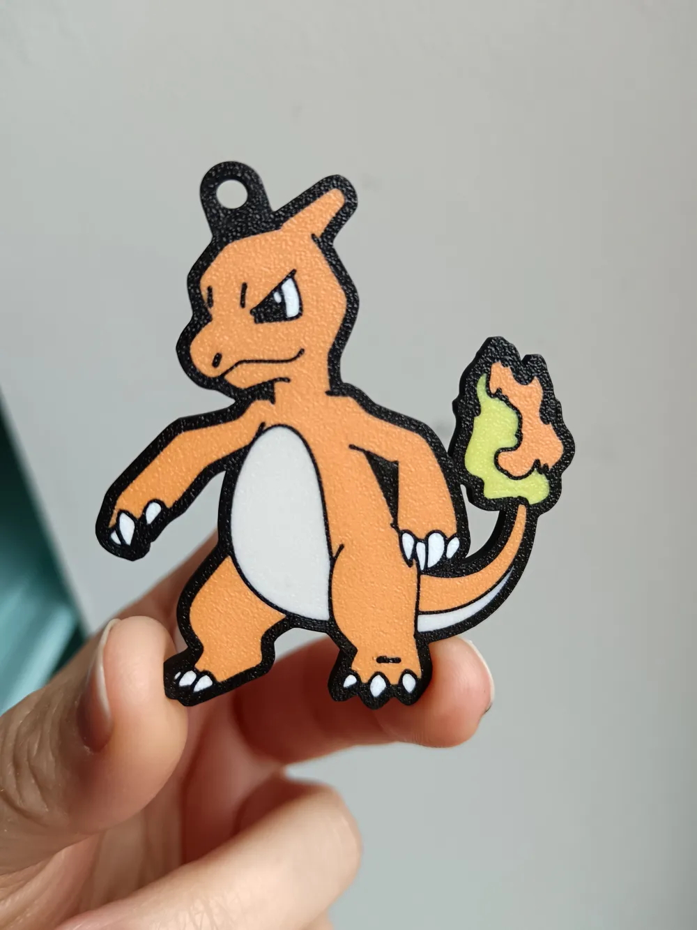 Pokemon Charmander keychain by angesoso77MakerWorld: Download Free 3D ...