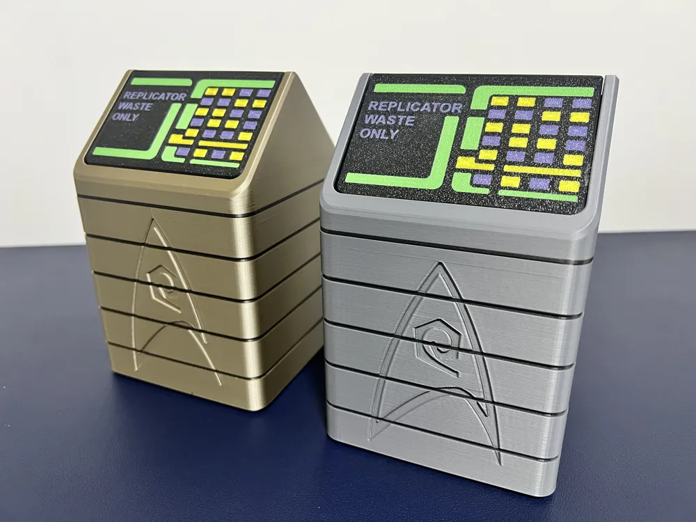 Star Trek Themed - Replicator Waste Bin by Peter Martin MakerWorld ...