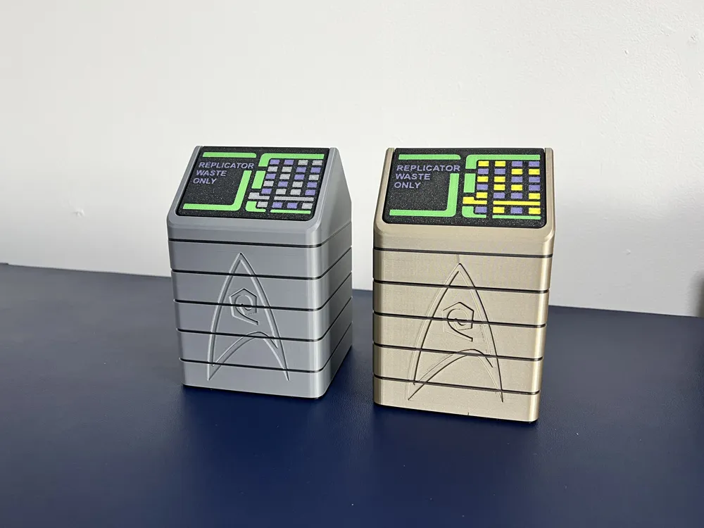 Star Trek Themed - Replicator Waste Bin by Peter Martin MakerWorld ...