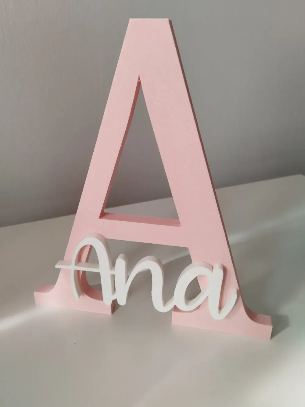 Ana Nombre con inicial / Name with initial by manowar84 - MakerWorld