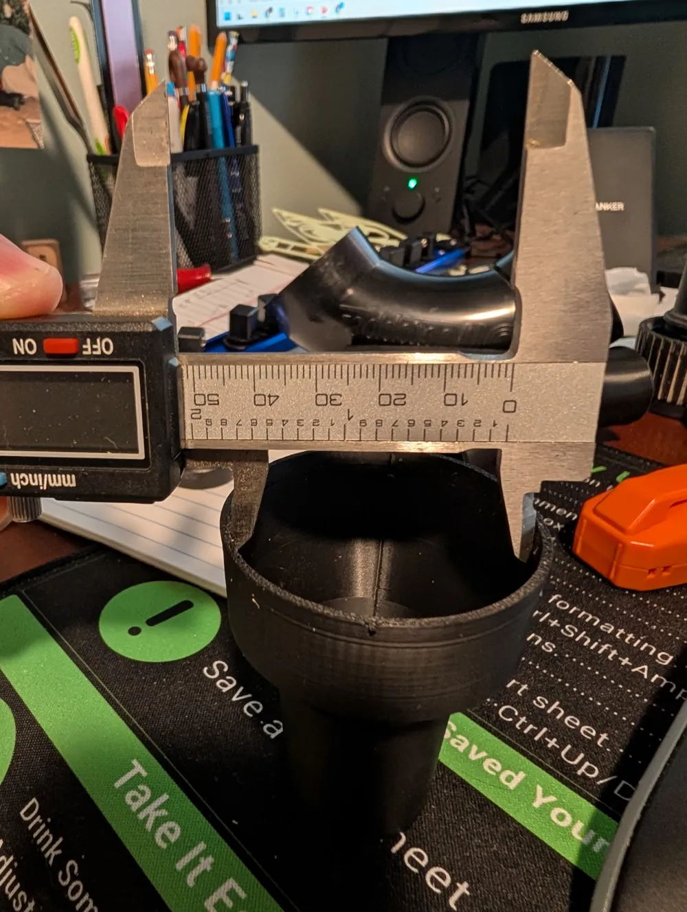 Dust Topper 1.25" vacuum hose adaptor - Free 3D Print Model - MakerWorld