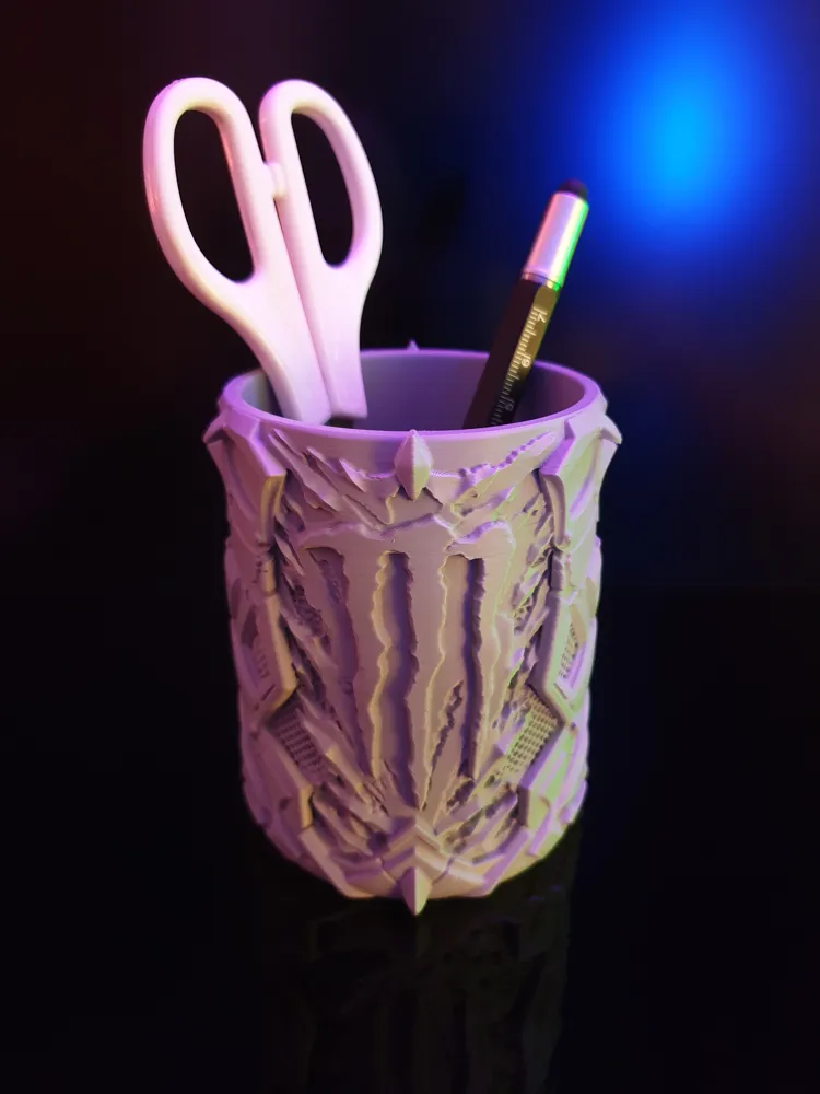 Monster-Energy - Organizer - Tiki - Free 3D Print Model - MakerWorld