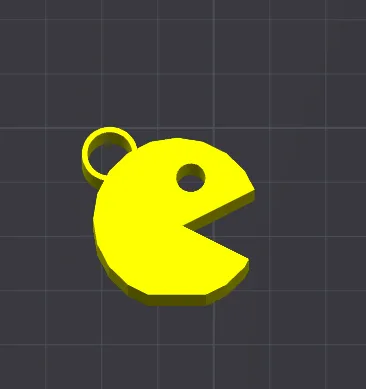 mini pacman keychain - Free 3D Print Model - MakerWorld