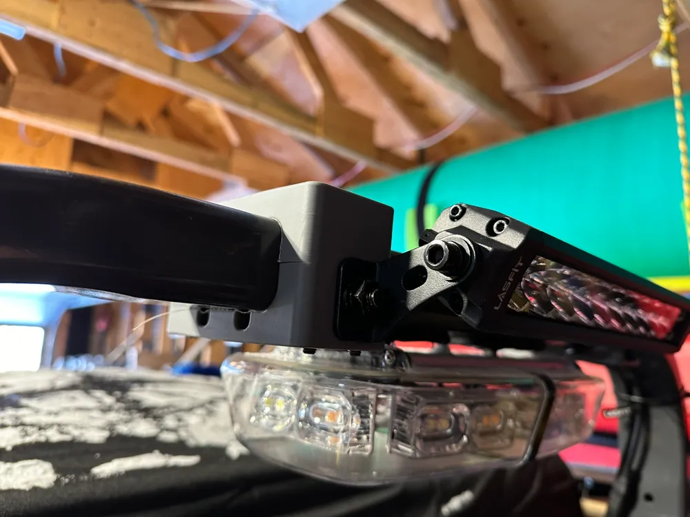 Kubota LED Bar mount ROPS (B/BX/LX) by mghu200 - MakerWorld