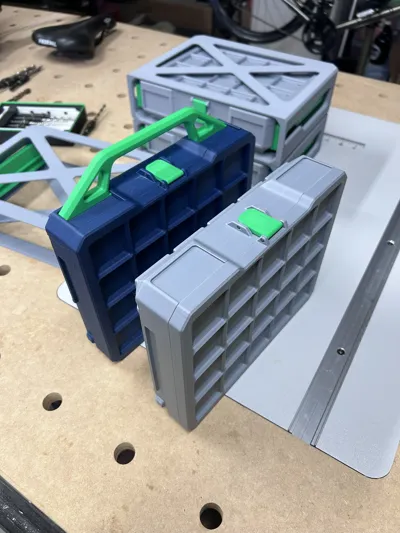 Gridfinity Storage Toolbox by schuylab MakerWorld: Download Free 3D Models