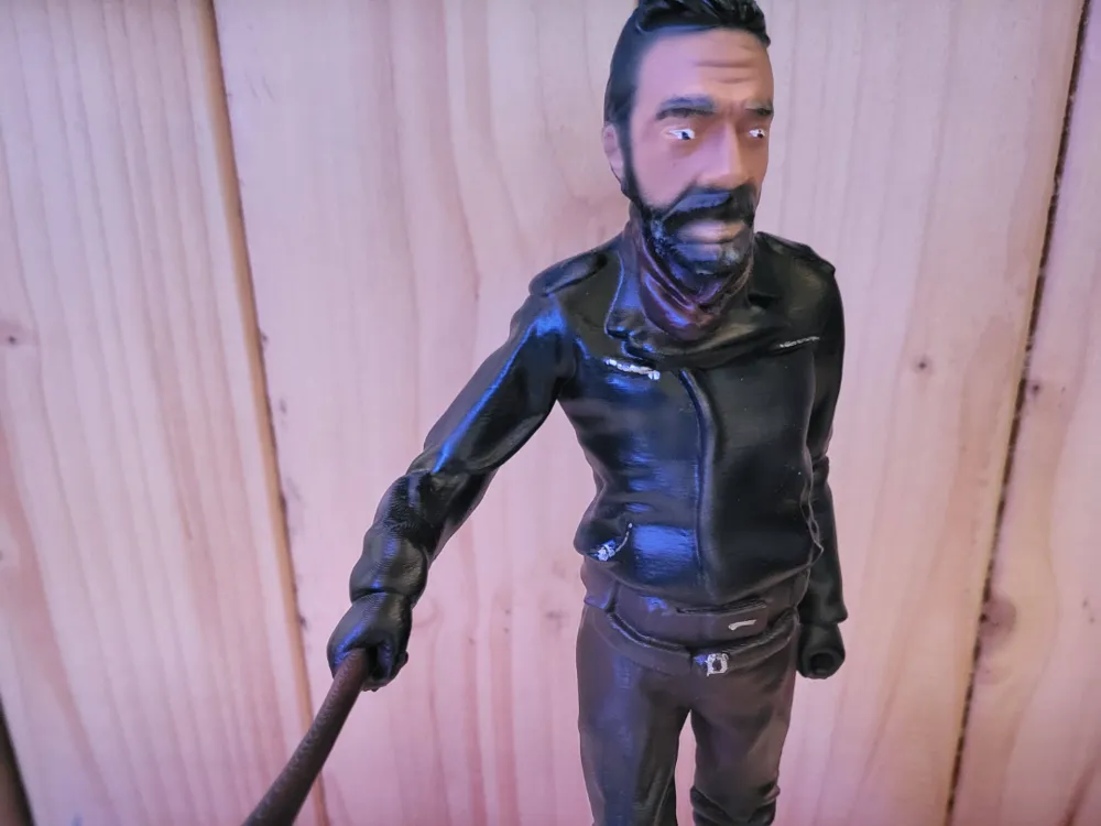 Walking Dead Negan Figure by Random3D MakerWorld: Download Free 3D Models