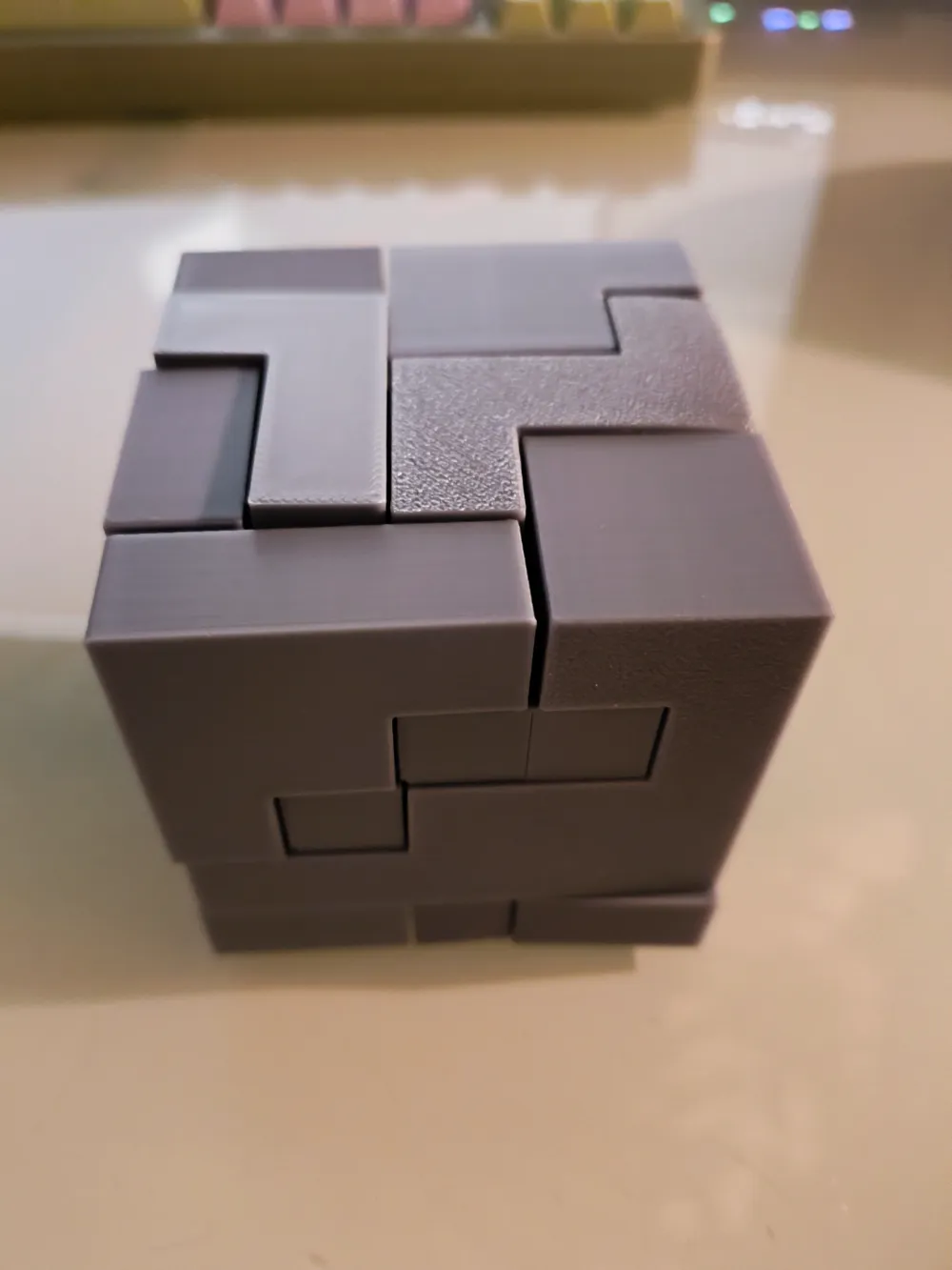 Cube Puzzle (Hard) (Unsolved by Community) by csh40Design - MakerWorld