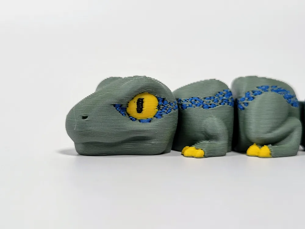 Articulated Dinosaur - Velociraptor Strong Joints - Free 3D Print Model ...