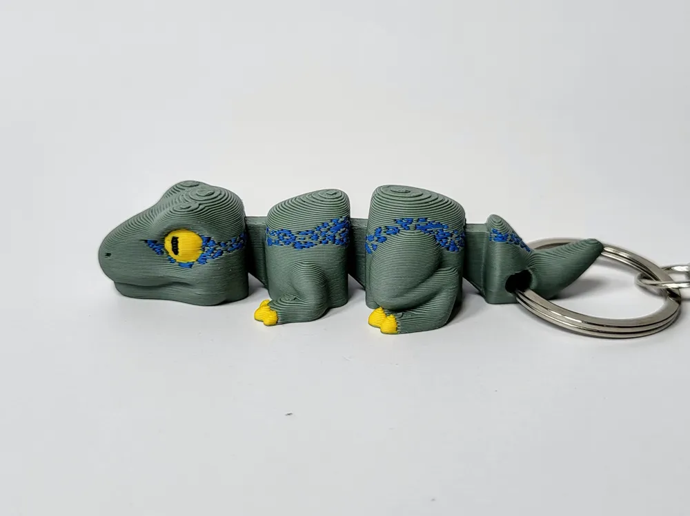 Articulated Dinosaur - Velociraptor Strong Joints - Free 3D Print Model ...