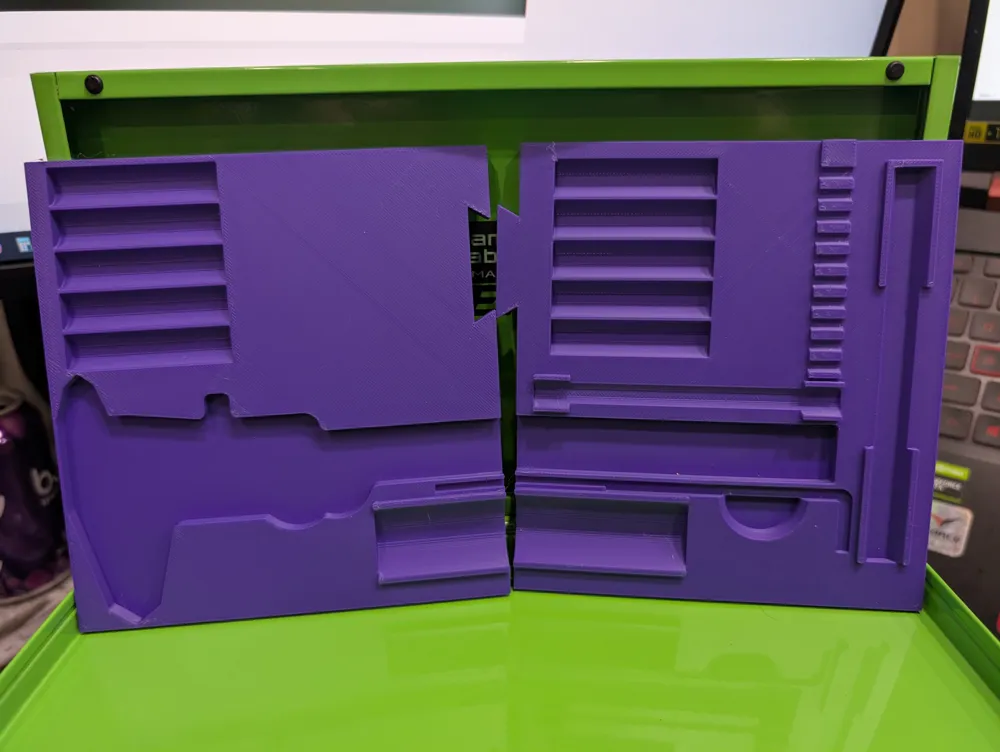 US General Mini Tool Box Top Shelf Tool Organizer - Free 3D Print Model ...