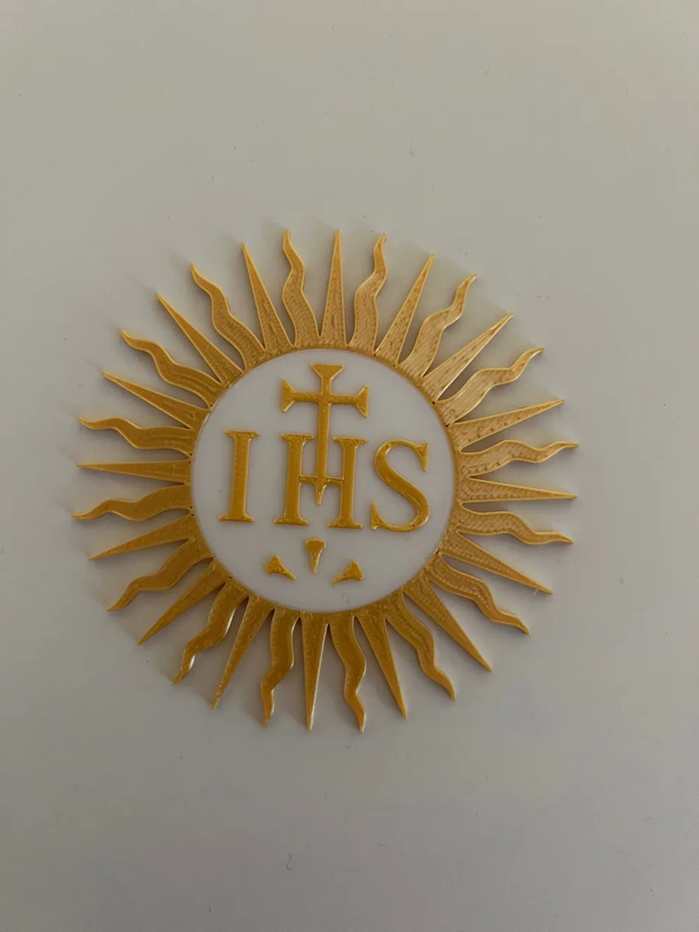 IHS Hostia|IHS Symbol|Communion Decoration - Free 3D Print Model ...