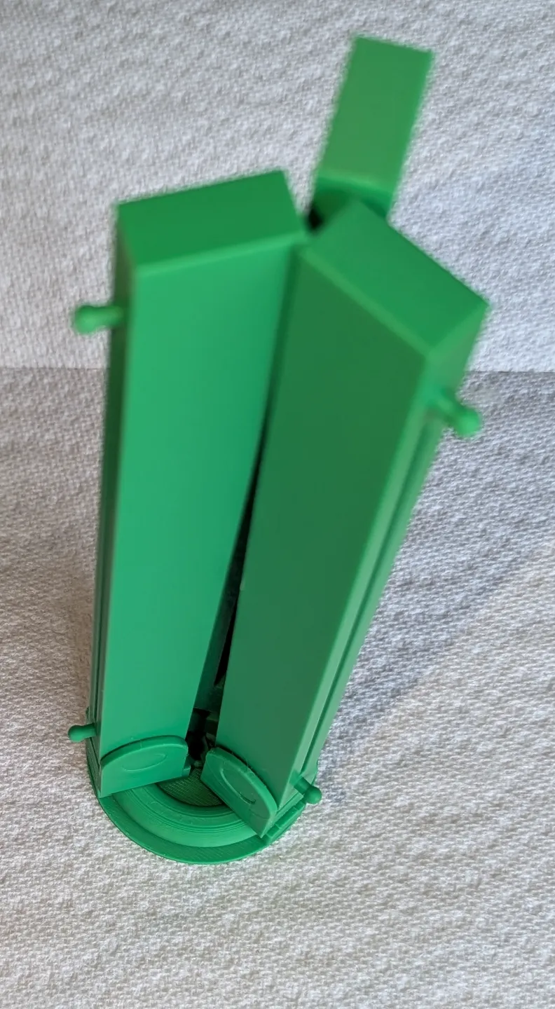 Fletching Jig w/ L, R, Straight hubs snap assembly by Moodog - MakerWorld