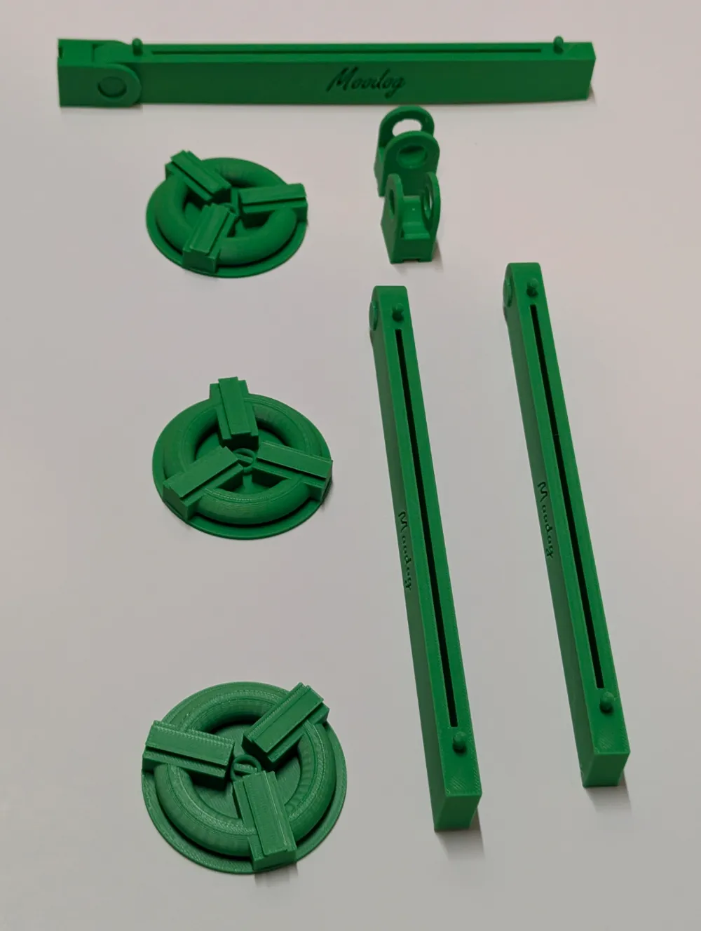 Fletching Jig w/ L, R, Straight hubs snap assembly by Moodog - MakerWorld