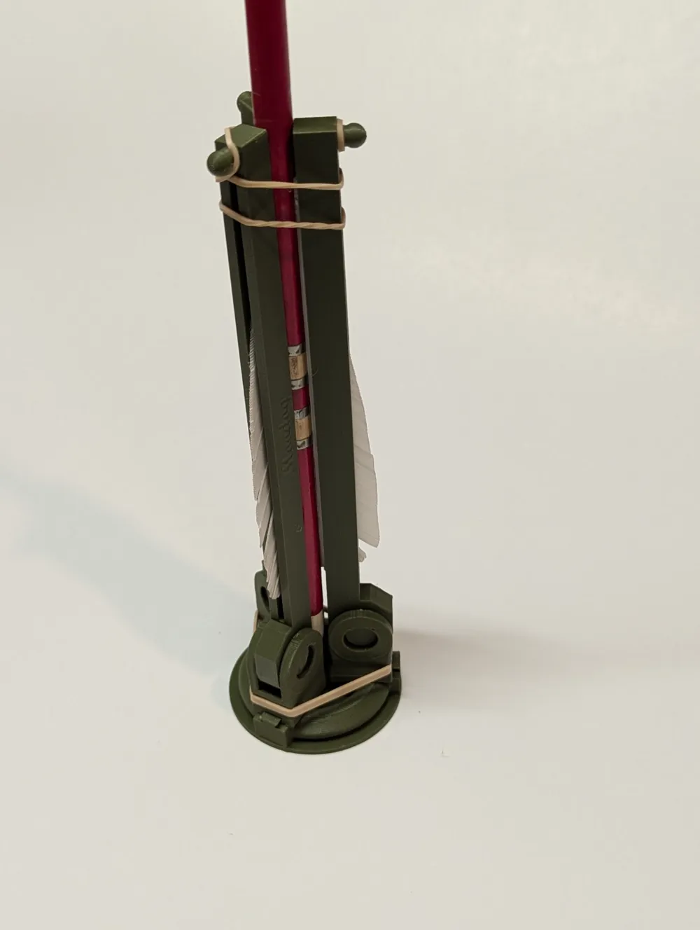 Fletching Jig w/ L, R, Straight hubs snap assembly by Moodog - MakerWorld