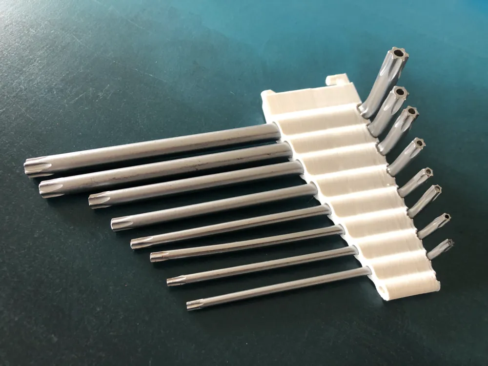 SKADIS hex/torx wrench holder [CUSTOMIZABLE] by Jacob - MakerWorld