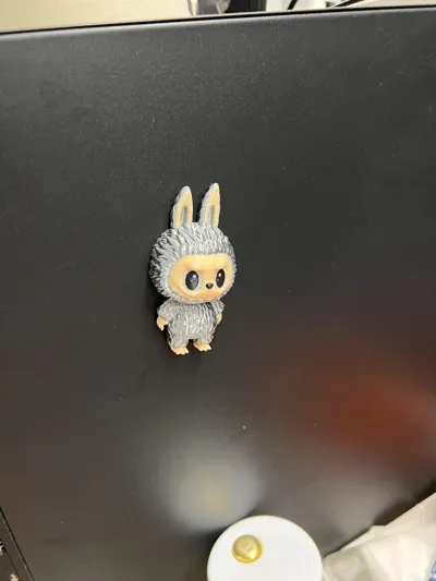 Labubu Refrigerator Magnets by jbc MakerWorld: Download Free 3D Models