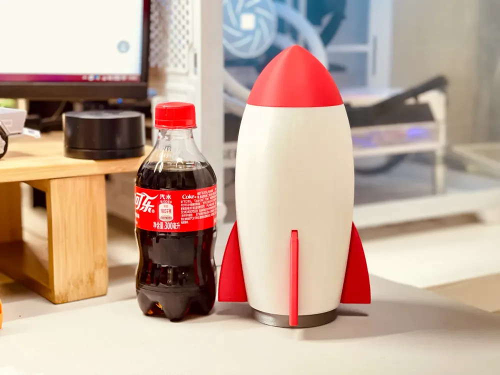 Coke bottle missile shell by 上进的up主 - MakerWorld