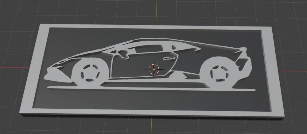 multicolor Lamborghini by Levi Halley - MakerWorld