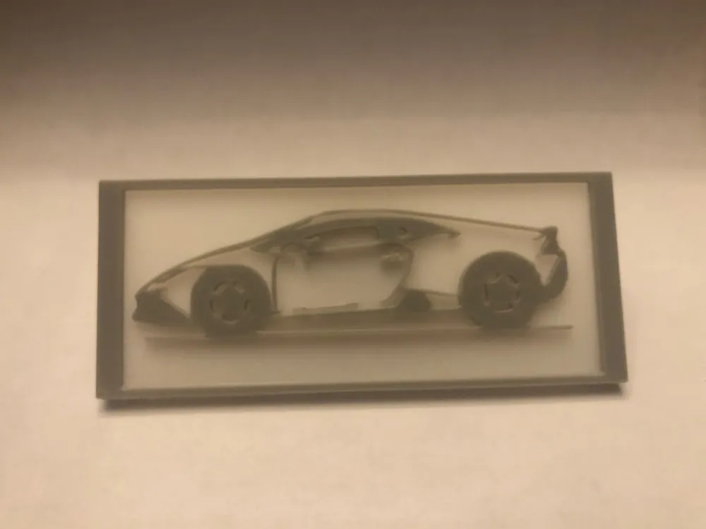 multicolor Lamborghini by Levi Halley - MakerWorld
