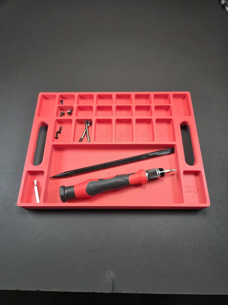 Electronics Repair Tray - Free 3D Print Model - MakerWorld
