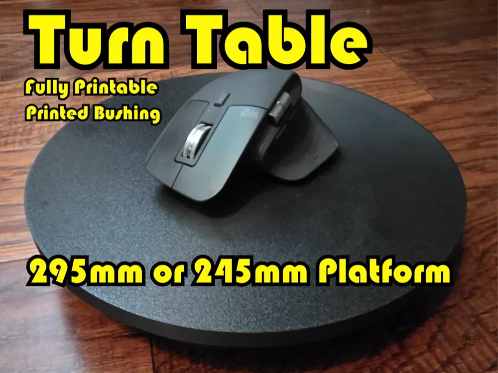 Simple Turntable - Free 3D Print Model - MakerWorld