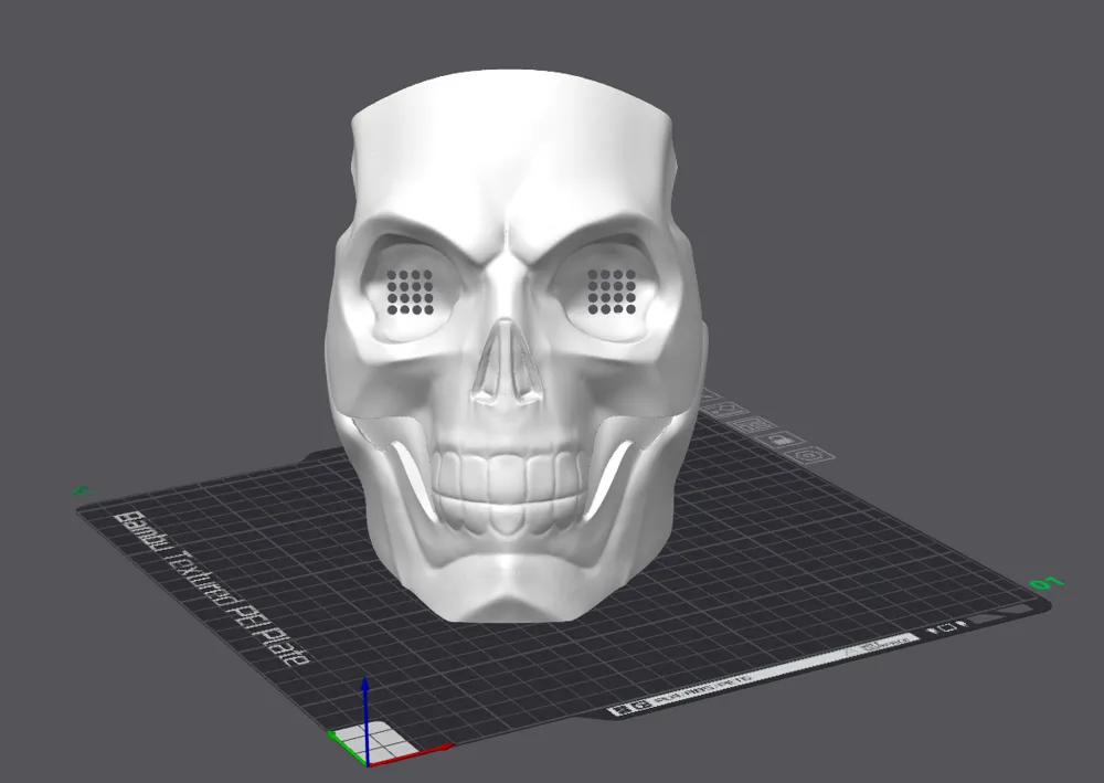 Fortnite Skull Trooper Mask by zaba MakerWorld: Download Free 3D Models