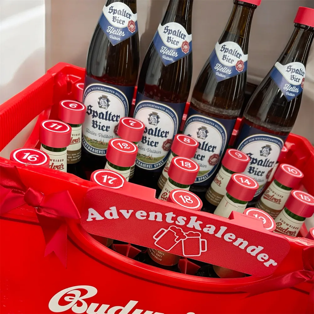 Calendário do Advento para Garrafas de Cerveja por JoeEarly MakerWorld ...