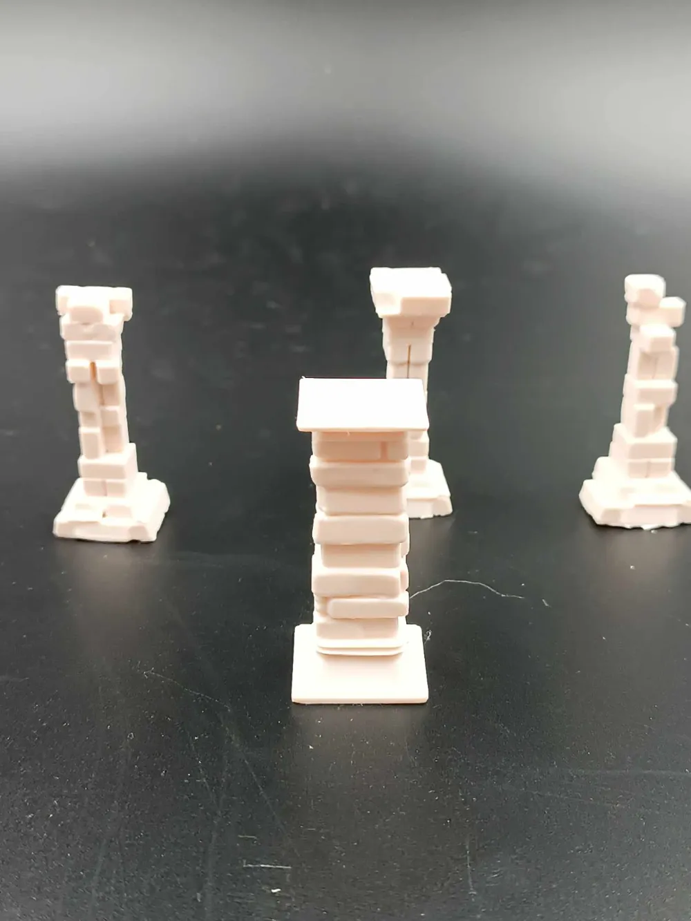 DnD Miniature Brick Pillar Terrain Set-D&D Dungeon by drakeforge3d ...
