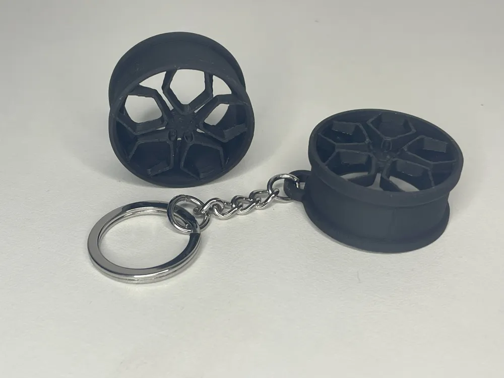 Car Rim Keychain - LAMBORGHINI by Stenly_G MakerWorld: Download Free 3D ...