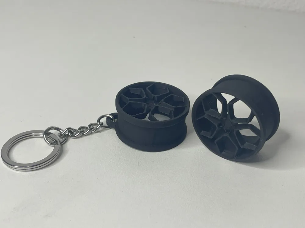 Car Rim Keychain - LAMBORGHINI by Stenly_G MakerWorld: Download Free 3D ...