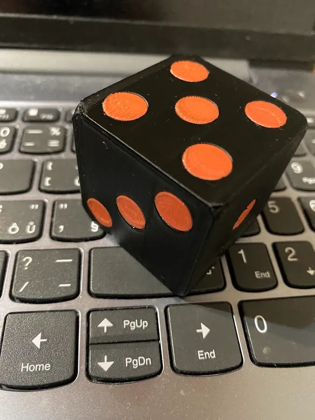 a dice full of poop by adminbranko - MakerWorld