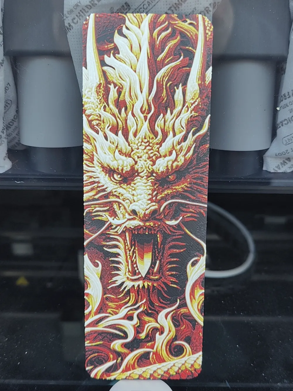 Dragon Bookmark - Hueforge by Sarge - MakerWorld