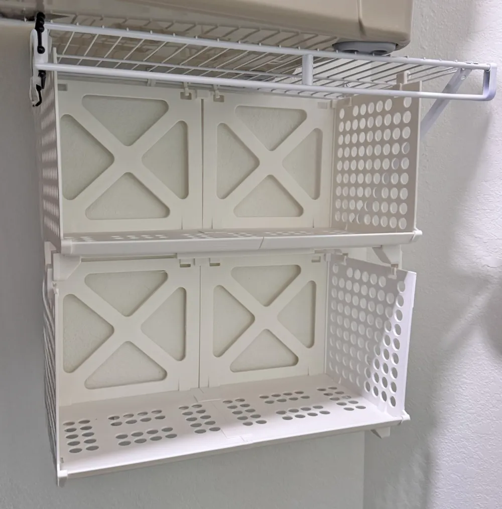 Large Modular Hanging Storage Bins - Free 3D Print Model - MakerWorld