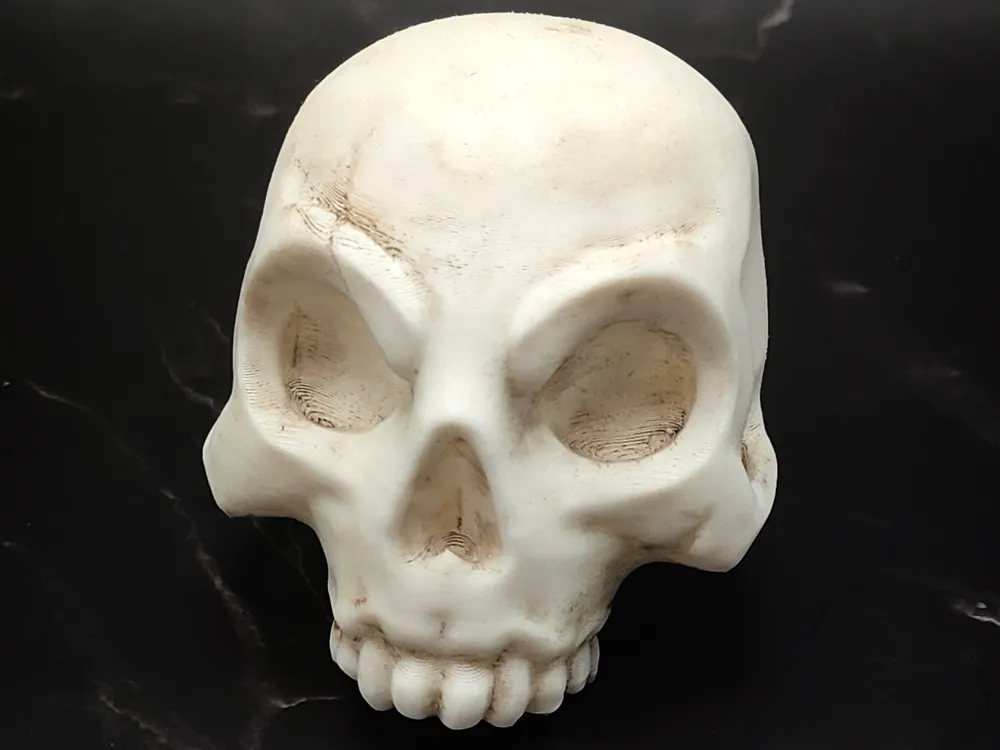Small Stylized Skull by jaminv MakerWorld: Download Free 3D Models