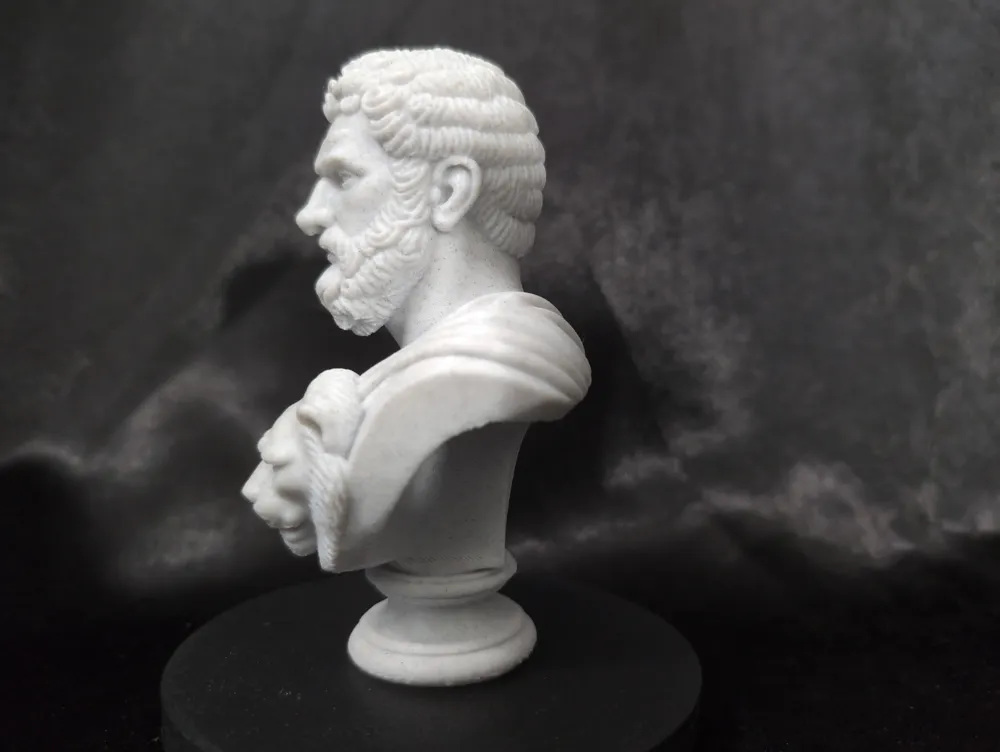Hercules Bust, Heracles Statue, Mythology, - Free 3D Print Model ...