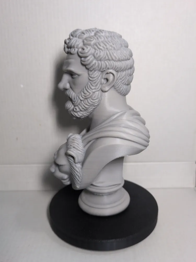 Hercules Bust, Heracles Statue, Mythology, - Free 3D Print Model ...