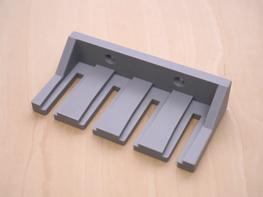 "Heavy Duty" F Clamp Wall Rack - Free 3D Print Model - MakerWorld