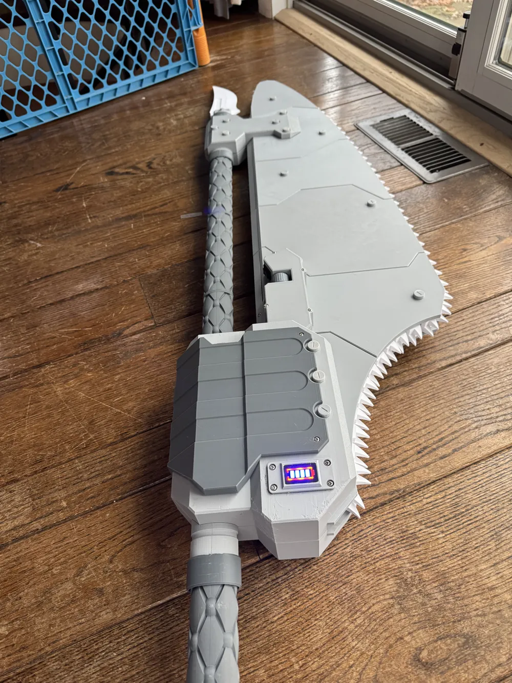 Grimdark Inspired Chain Axe Mk.1 - Mechanized - Free 3D Print Model ...