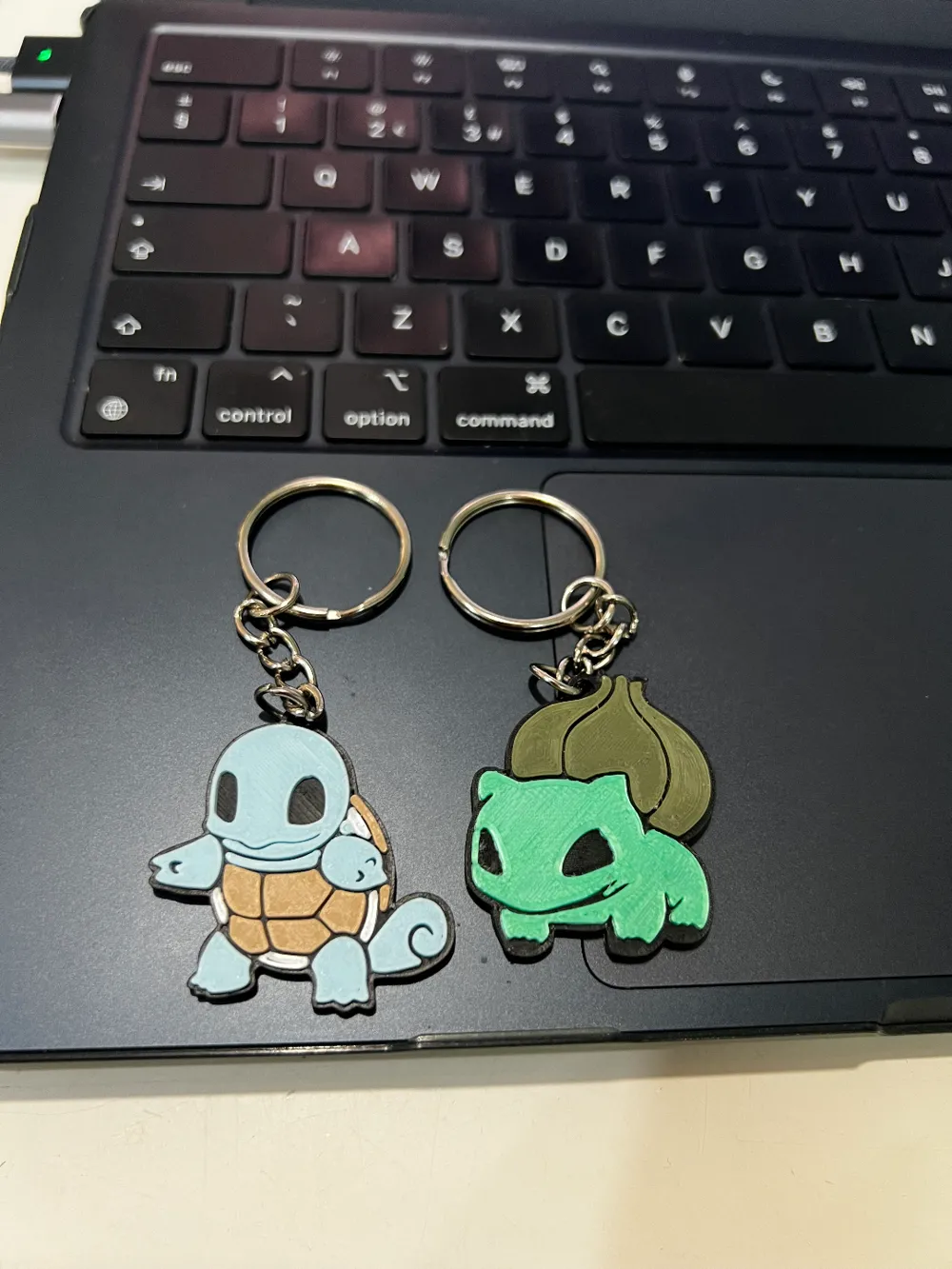 Pokemon Keychains , Squirtle, Pikachu, Bulbasaur, Charmander Remixed by ...
