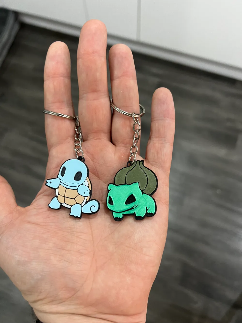 Pokemon Keychains , Squirtle, Pikachu, Bulbasaur, Charmander Remixed by ...